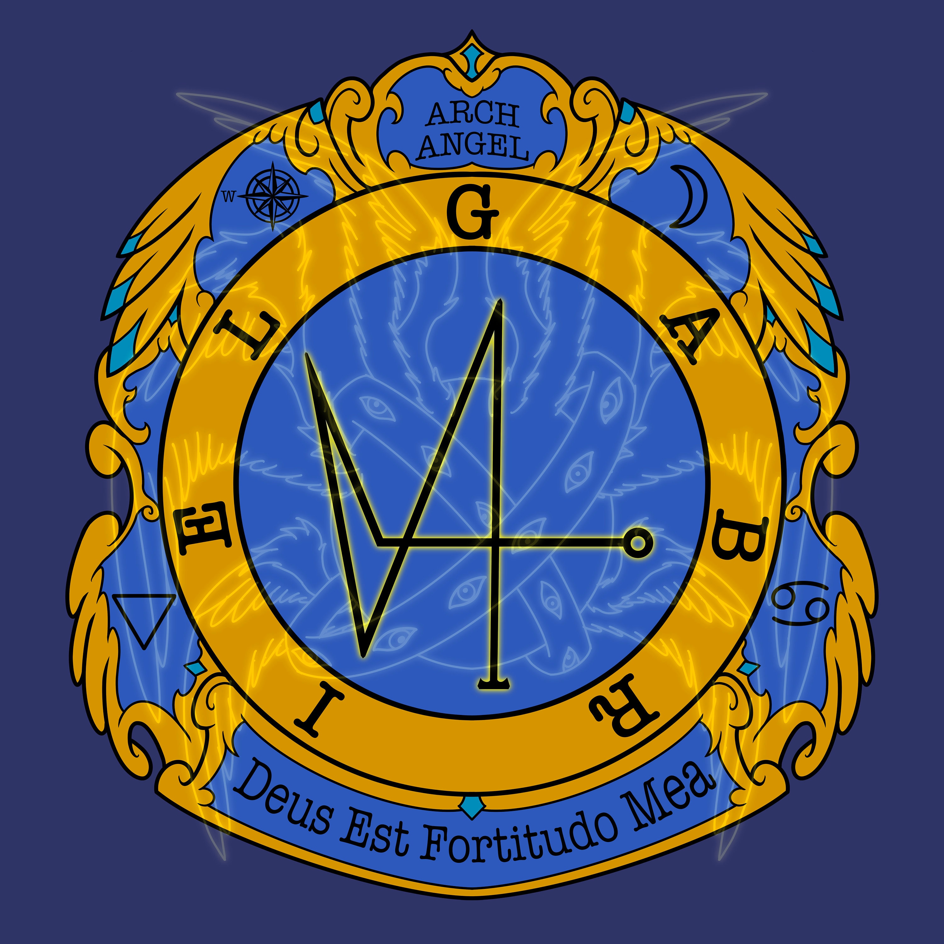 Archangel Gabriel Information Sigil - Etsy