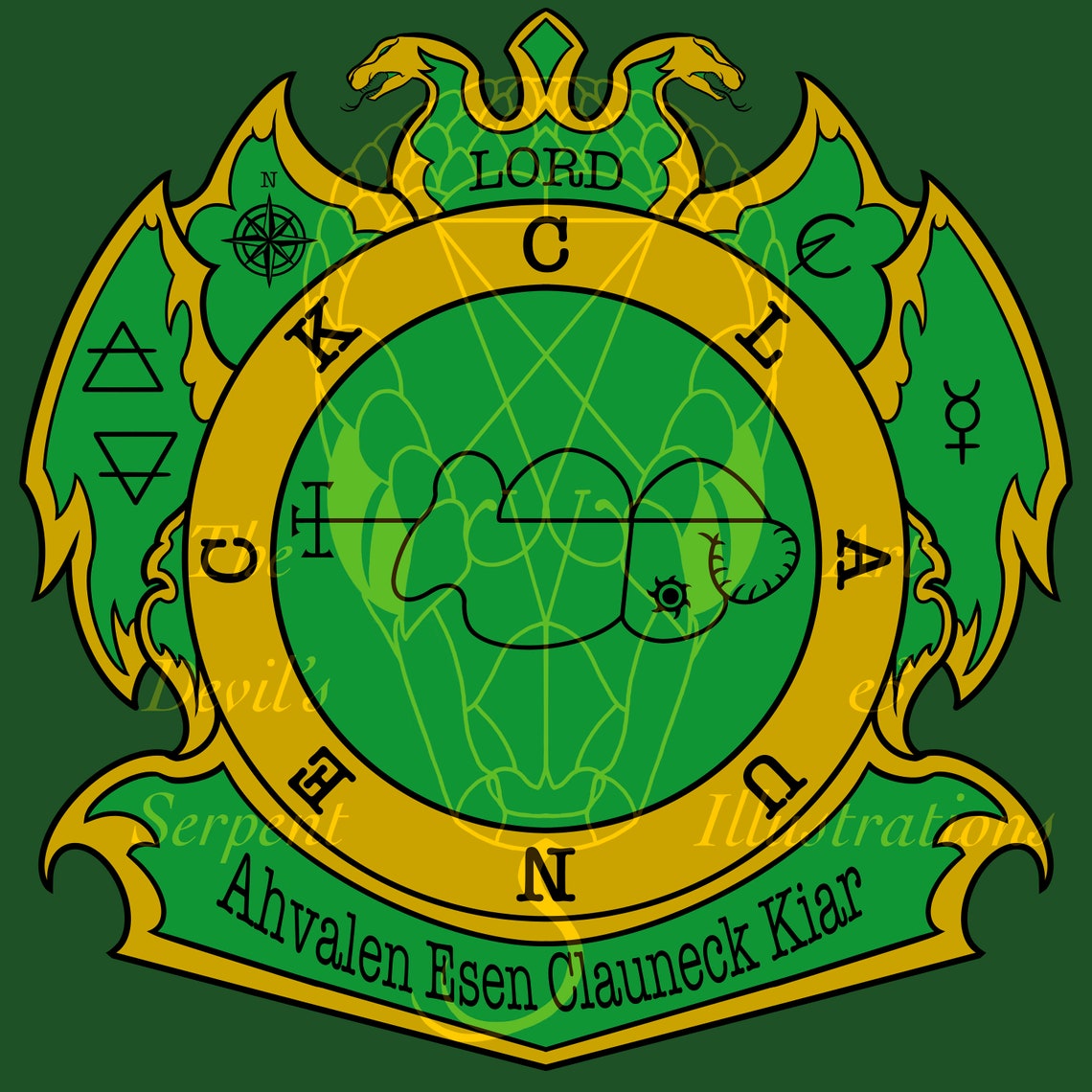 Lord Clauneck Sigil - Etsy