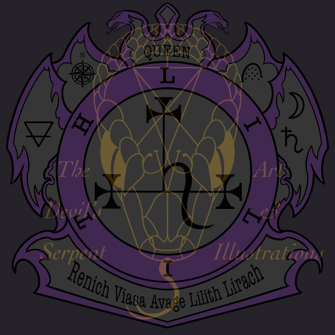 Queen Lilith Sigil - Etsy