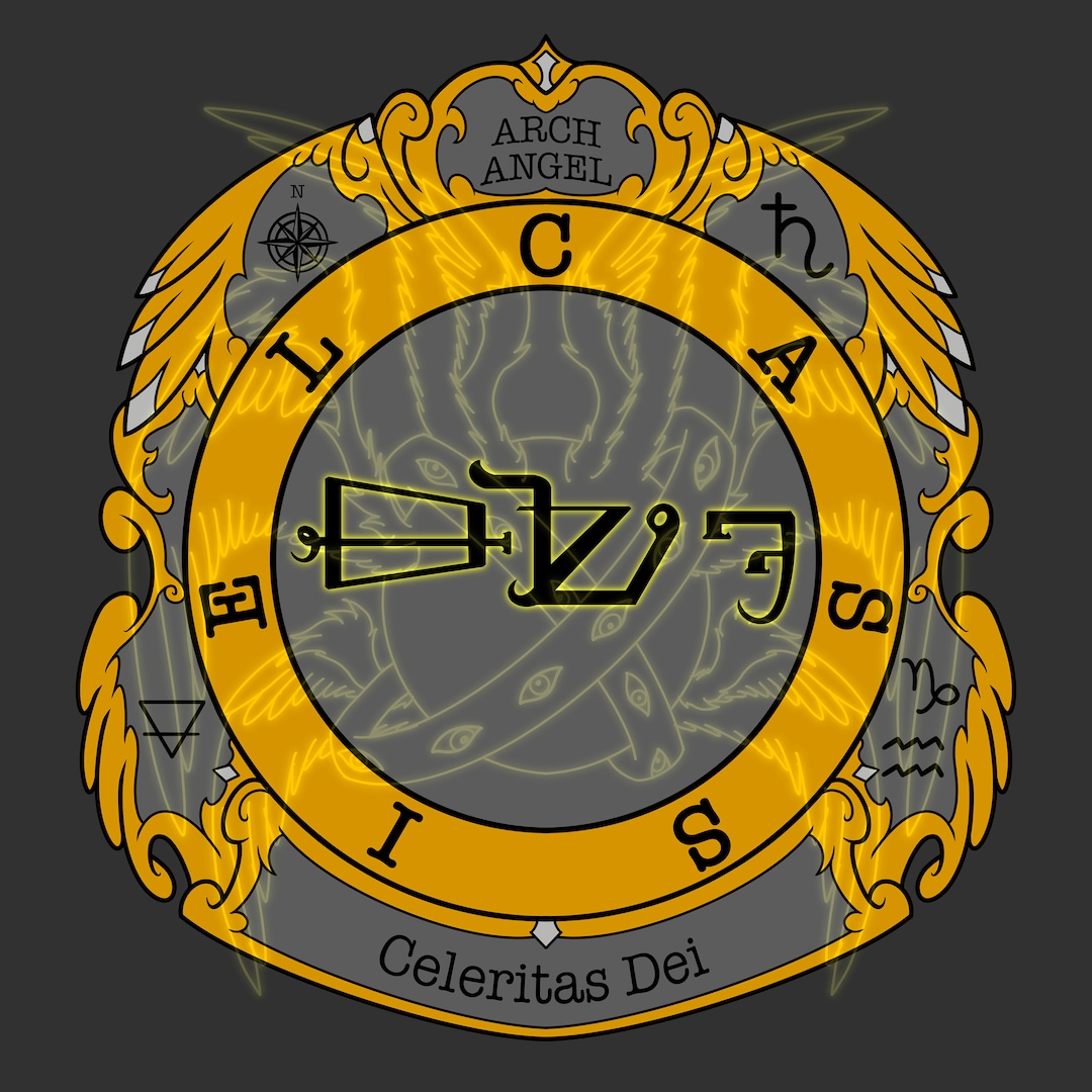 Archangel Cassiel Information Sigil - Etsy