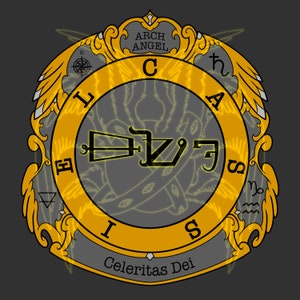 Archangel Cassiel Information Sigil - Etsy