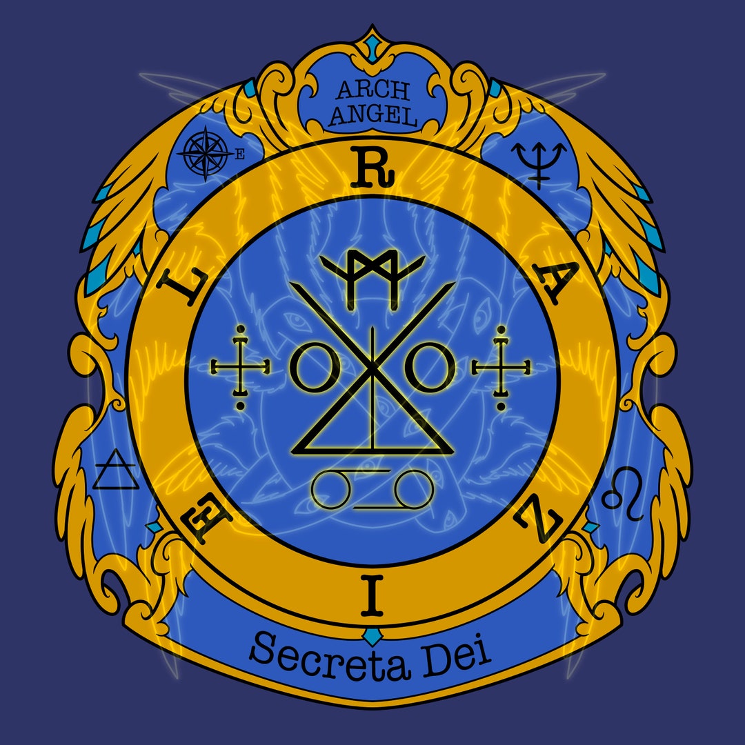 Archangel Raziel Information Sigil - Etsy