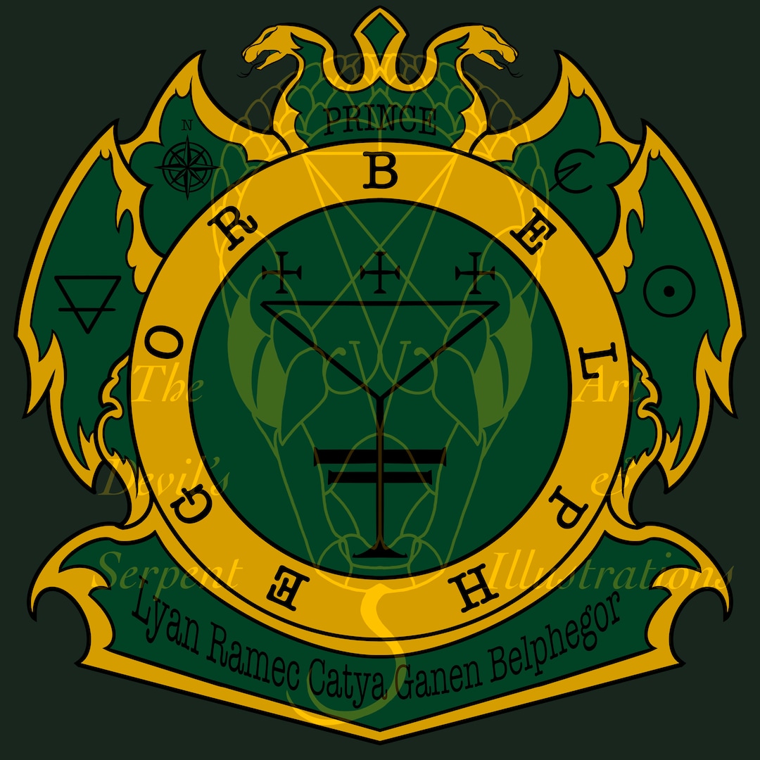 Prince Belphegor Sigil - Etsy