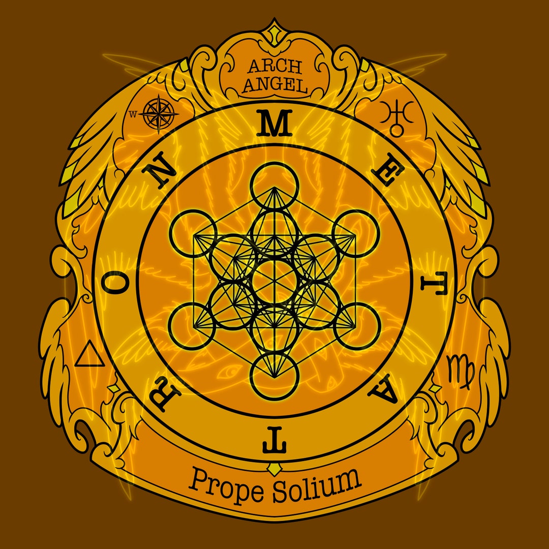 Archangel Metatron Information Sigil - Etsy