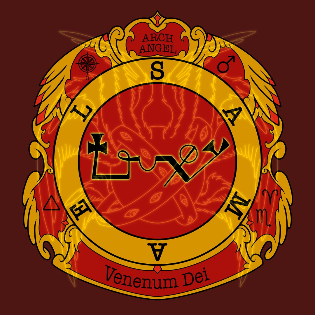 Archangel Samael Information Sigil - Etsy