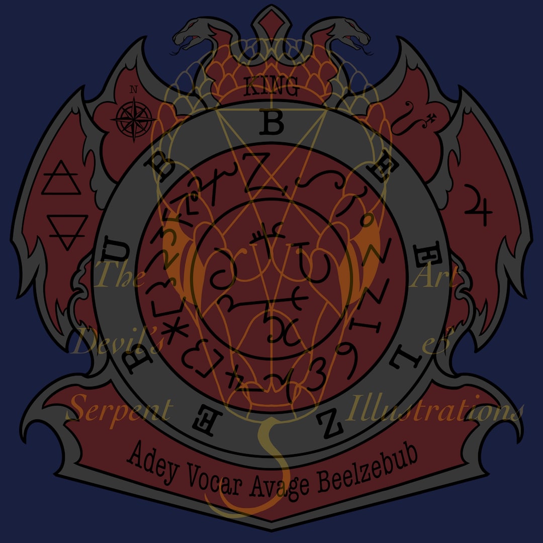 King Beelzebub Sigil - Etsy