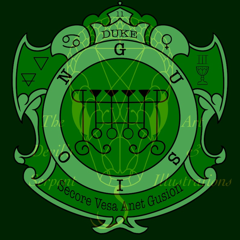 Duke Gusion Goetic Information Design - Etsy