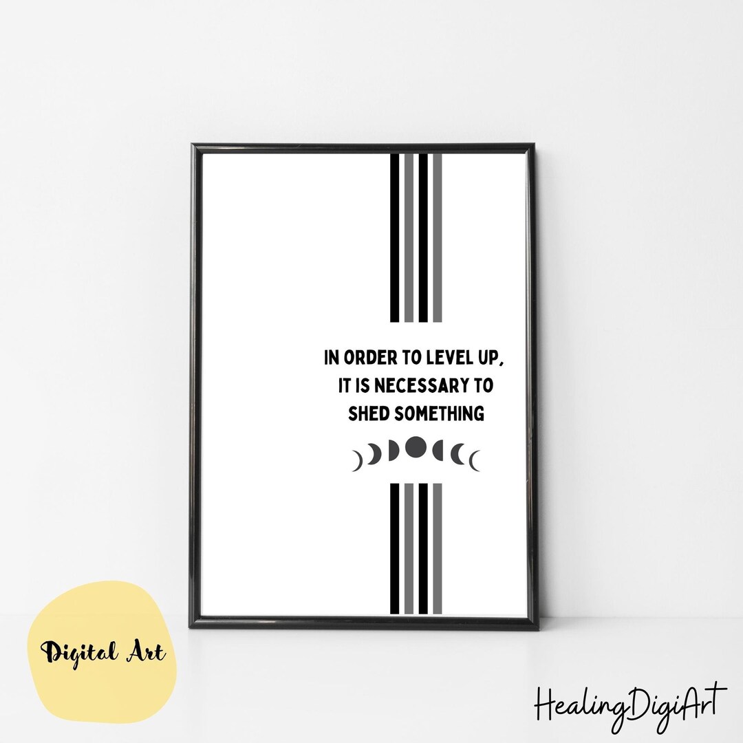 Printable Motivational Digital Wall Art With Quotes, Minimalist ...