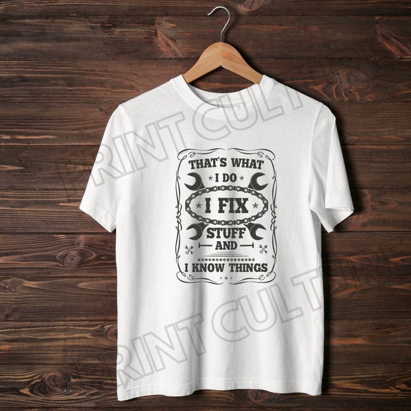 I Fix Things T Shirt - Etsy