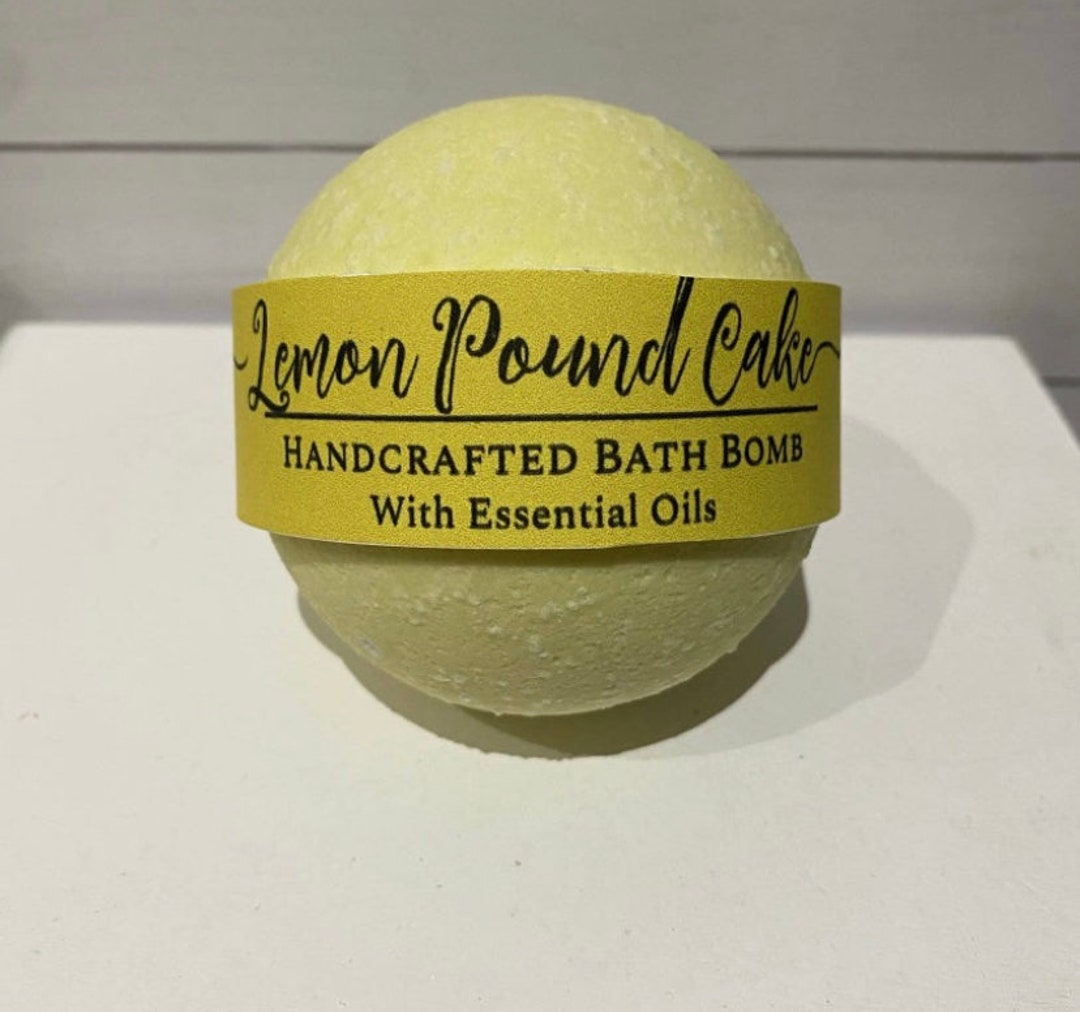 Lemon Pound Cake Bath Bomb - Etsy