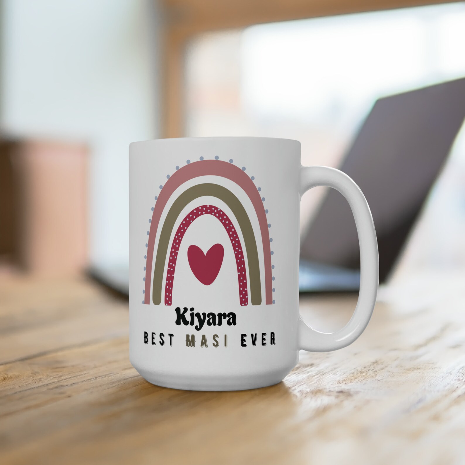 Best Masi Ever Mug New Masi Announcement Mug Custom Masi Pregnancy ...