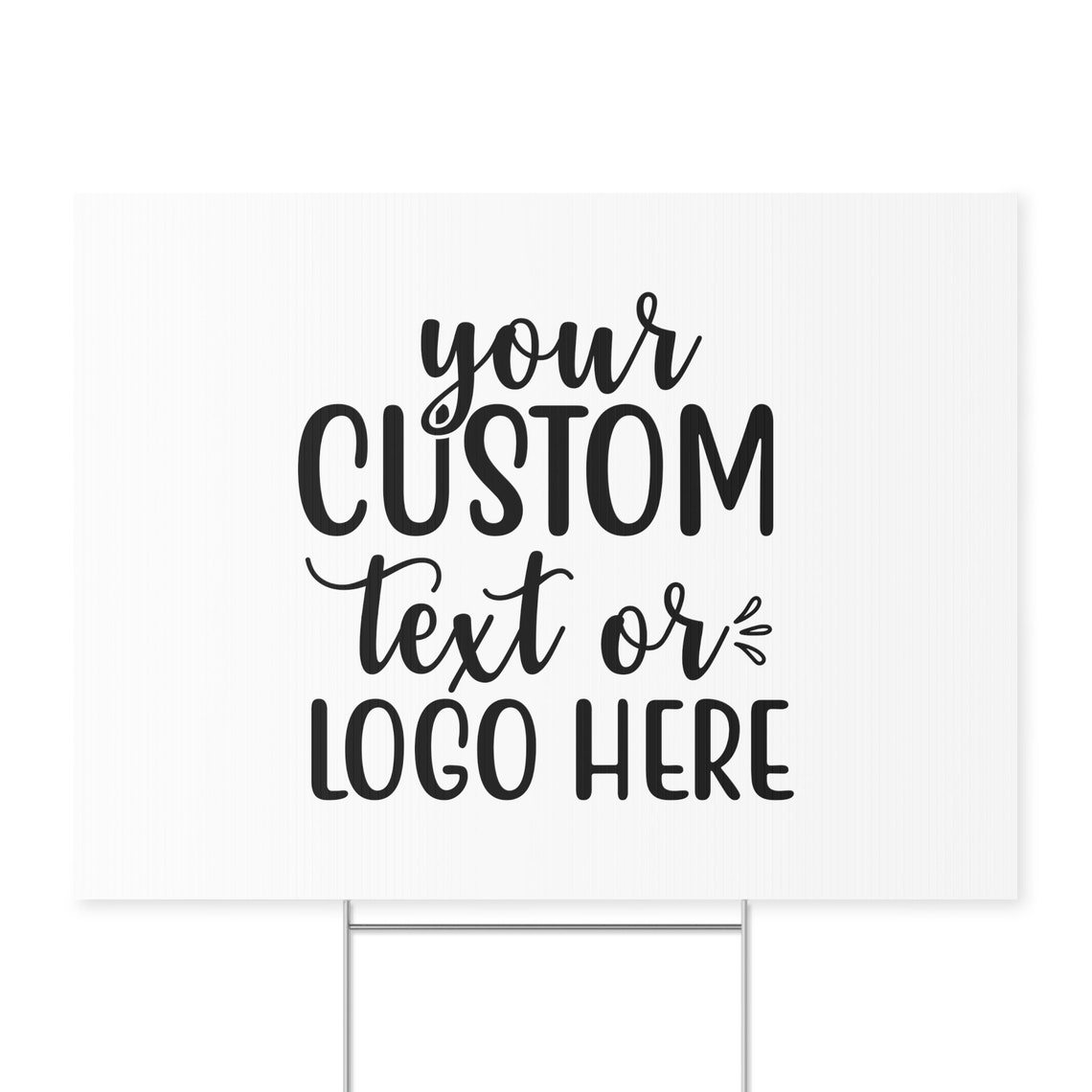 Your Custom Design Yard Sign Logo Yard Sign Graduation Yard Sign Party ...