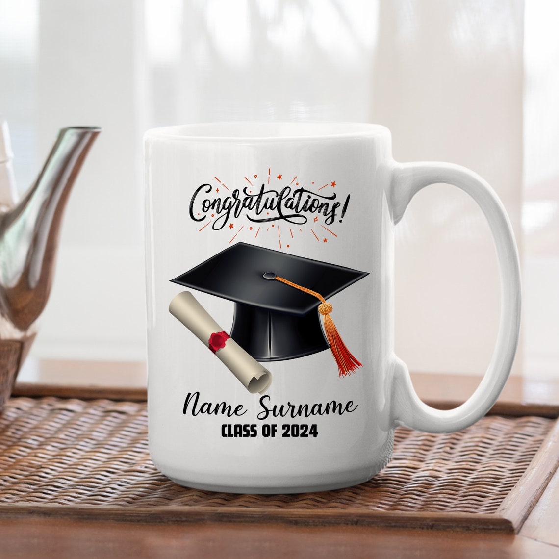 Class of 2024 Graduation Mug Graduation Gifts for Her Collage ...