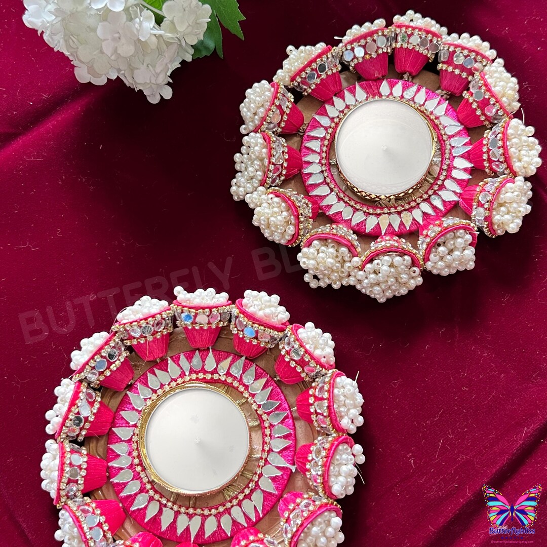 Diwali Diya Tea Light Diya Decoration Diya Indian Festival Decor Indian ...