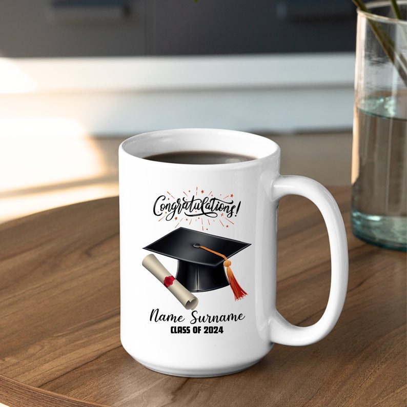 Class of 2024 Graduation Mug Graduation Gifts for Her Collage ...