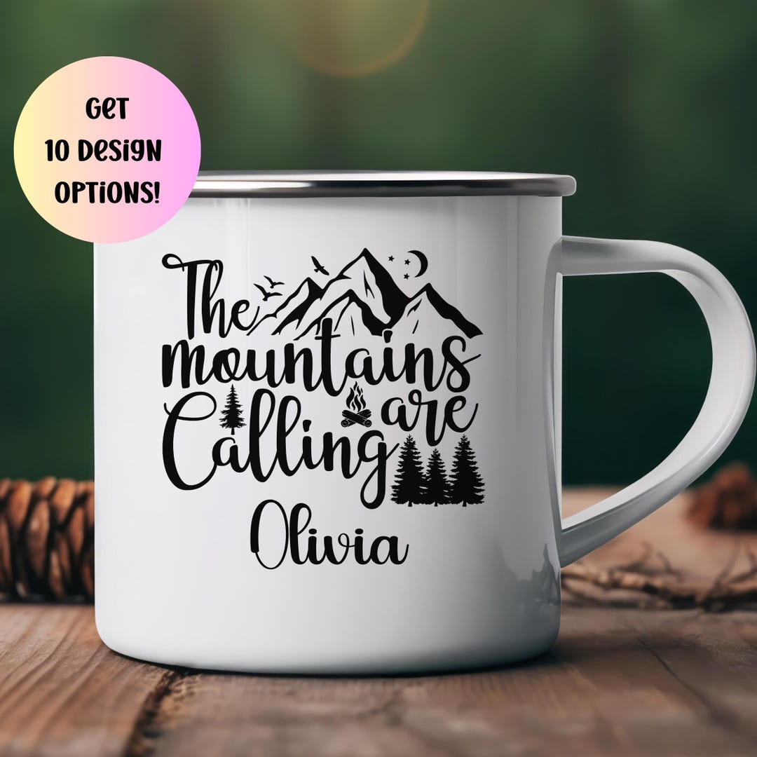 Custom Camping Mug Couple Camping Cup Outdoor Mug Camping Mug Camping ...