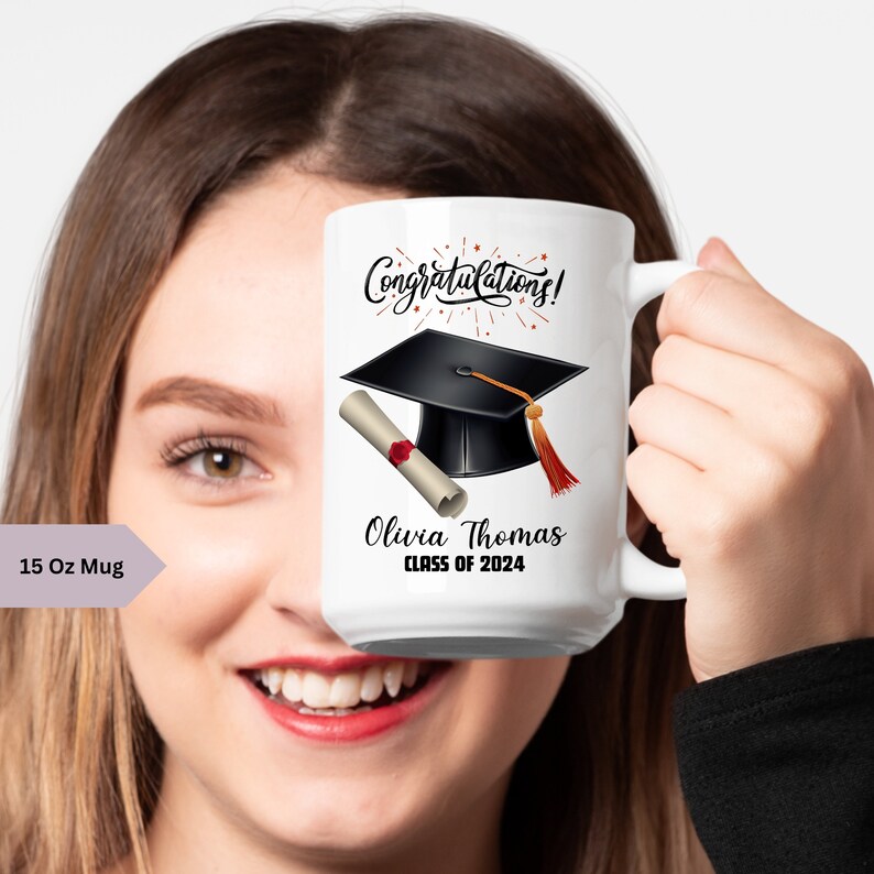 Class of 2024 Graduation Mug Graduation Gifts for Her Collage ...