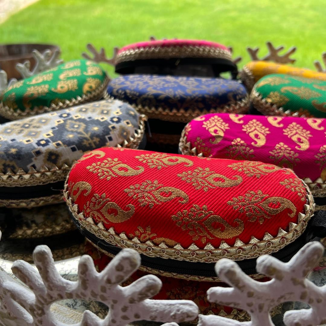 Ethnic Shade Cover Hamper Haldi Kumkum Gifts Party Favors Wedding ...