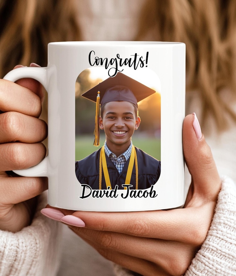 Custom Graduation With Picture and Name College, High School, Masters ...
