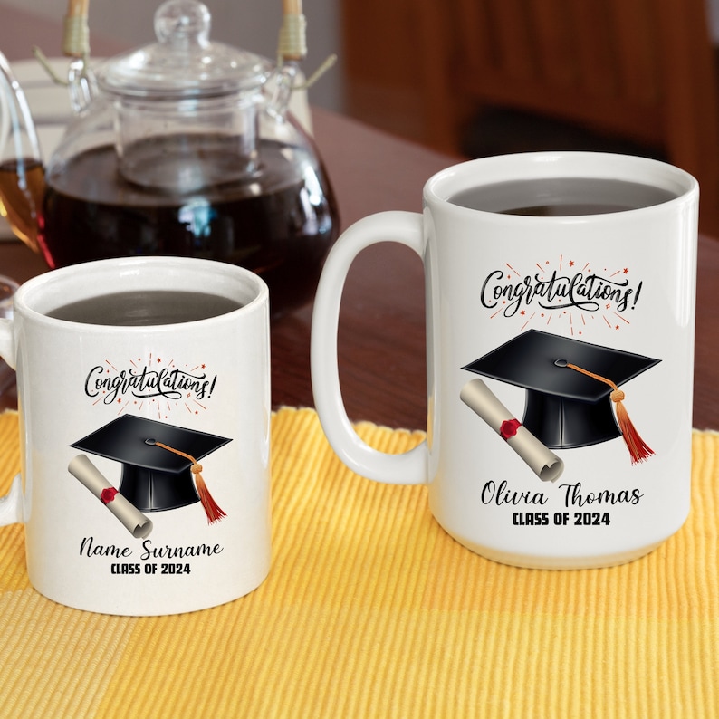 Class of 2024 Graduation Mug Graduation Gifts for Her Collage ...