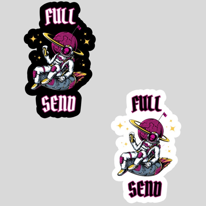 Full Send Sticker - Etsy