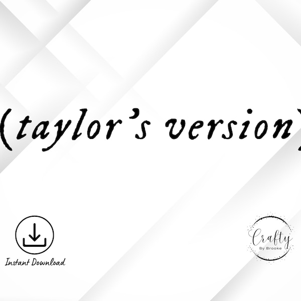 Taylor Font - Etsy