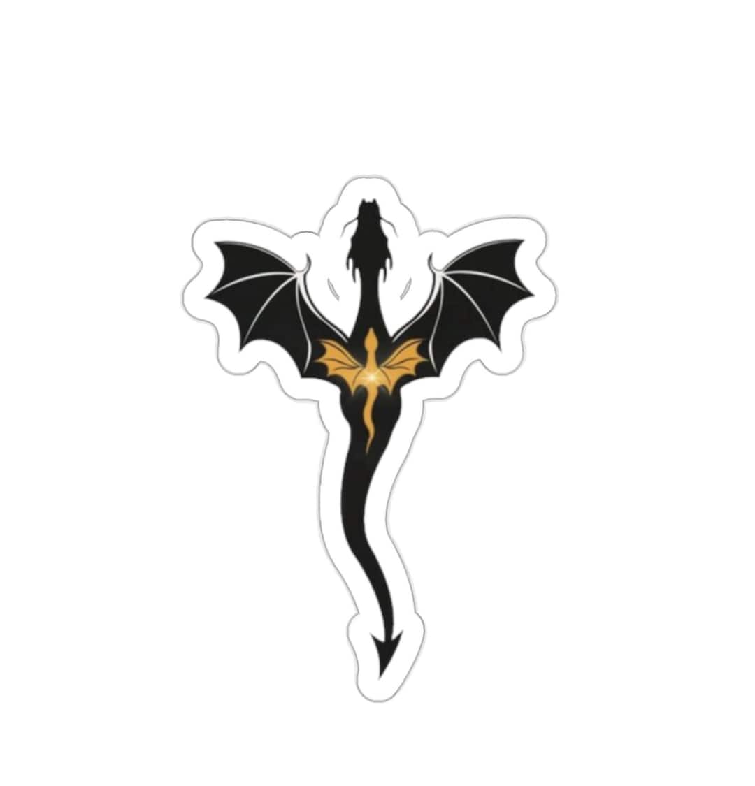 Fourth Wing Tairn & Andarna Sticker - Etsy