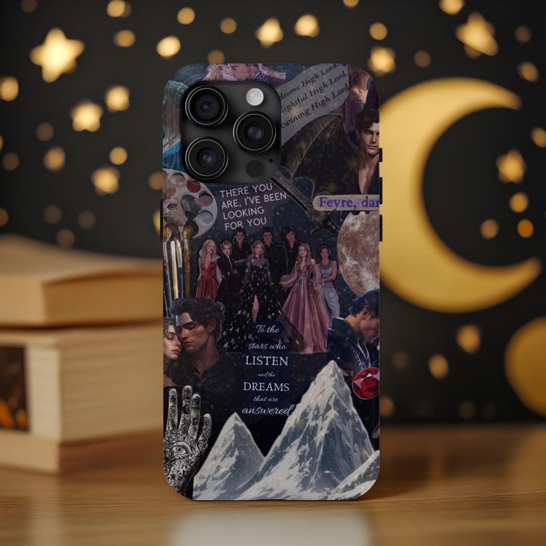 Acotar Inspired Collage Cell Phone Case | A Court of Thorns and Roses ...