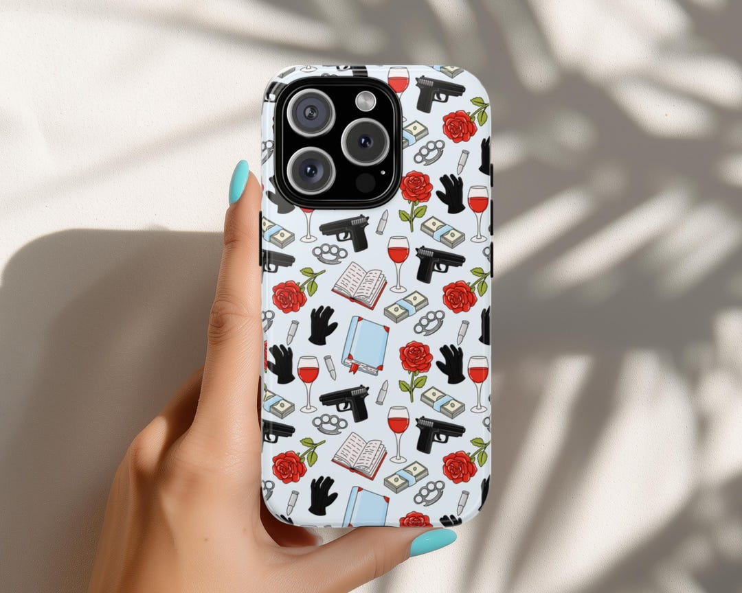 Mafia Romance Book Trope Inspired Cell Phone Case | Bookish Inspired ...