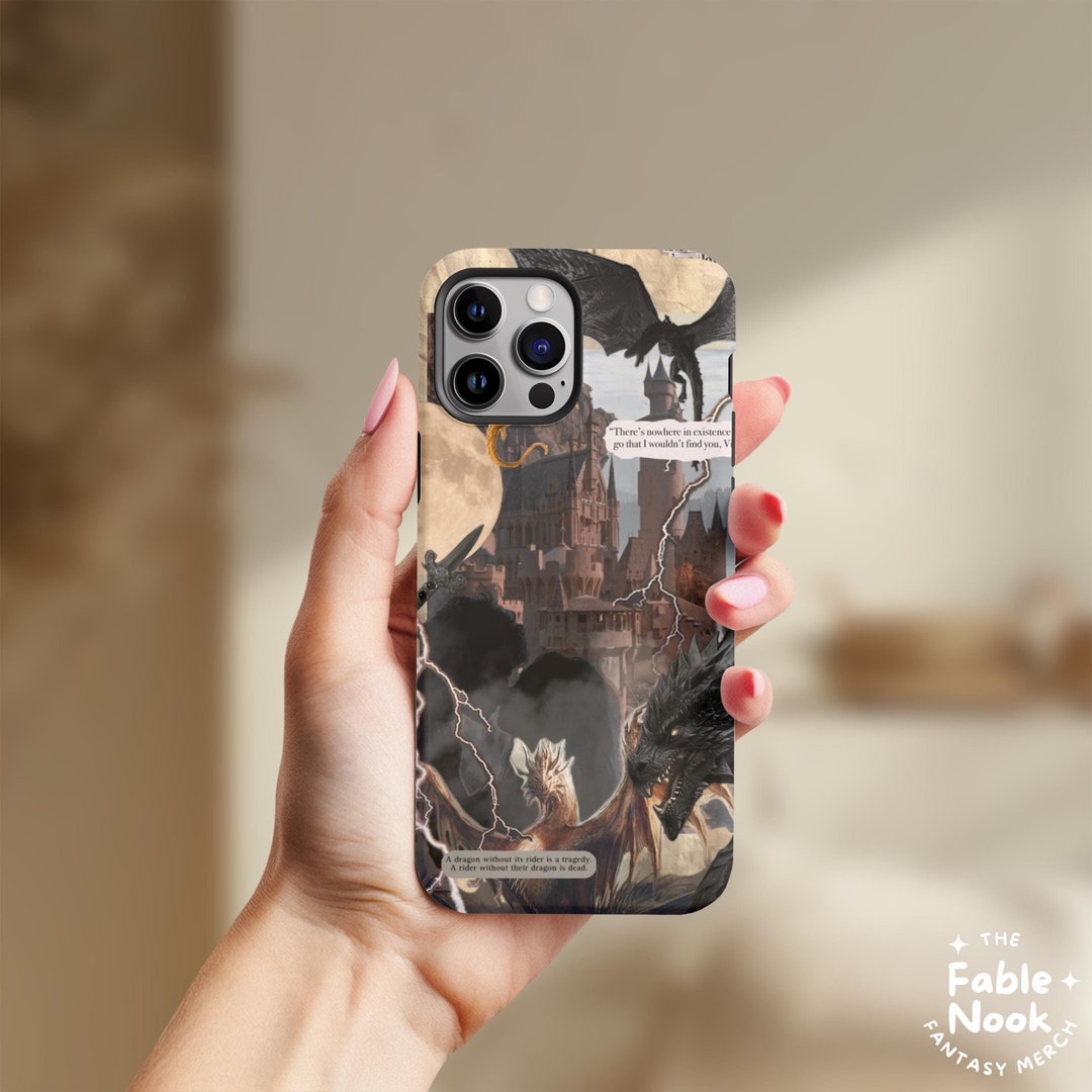 Fourth Wing Collage Inspired Cell Phone Case Fourth Wing, Iron Flame ...