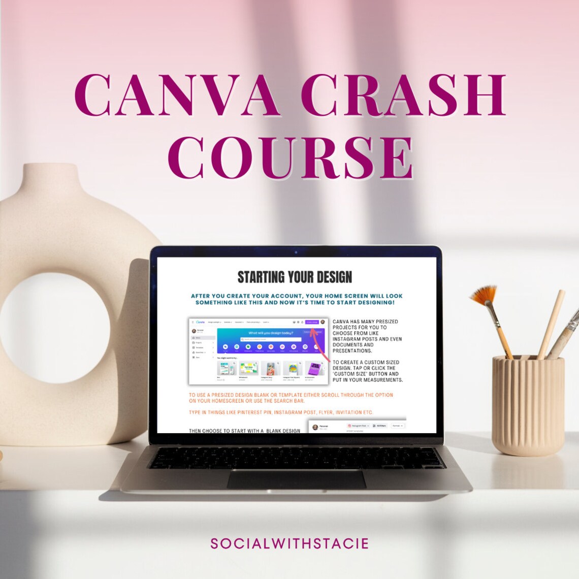 Canva Crash Course MRR, the Basics of Canva 101 for Both the Free and ...