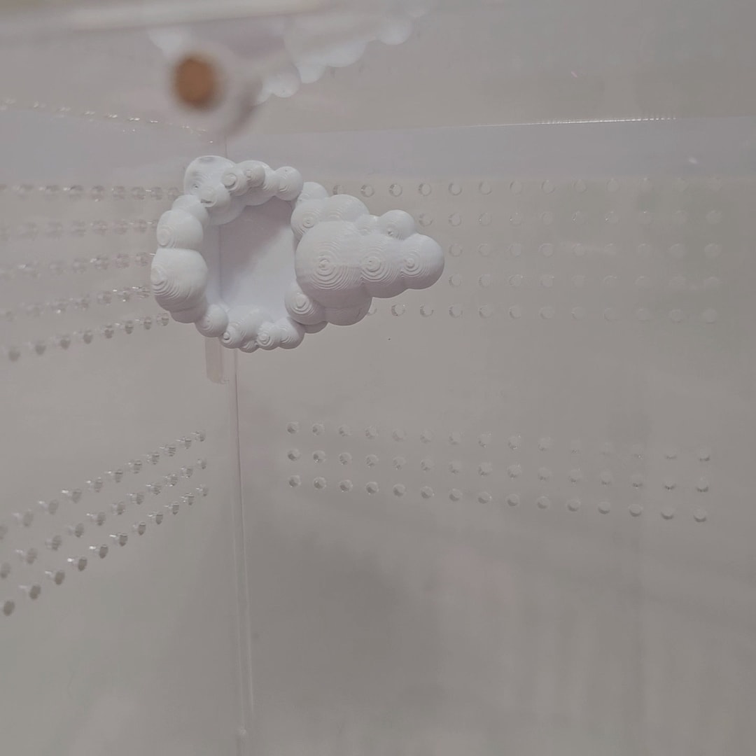 3D Printed Corner Cloud Jumping Spider Hide - Etsy