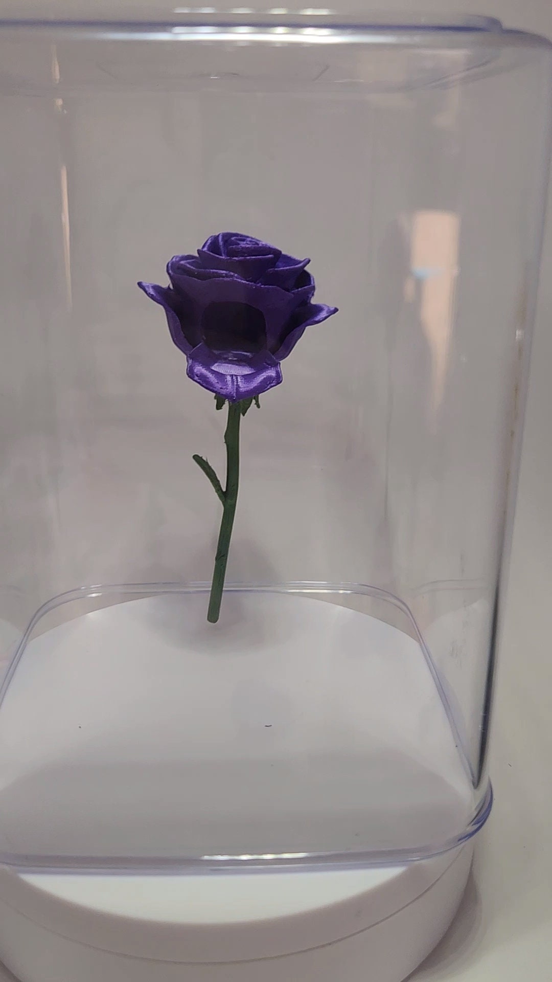 3D Printed Magnetic Rose Jumping Spider Hide Enclosure Decor - Etsy