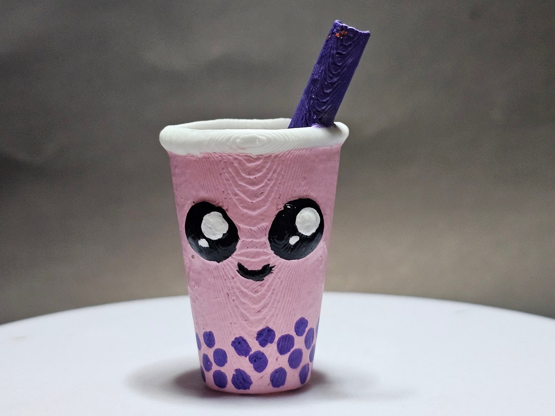 3D Printed Boba Tea Hide Inspired Jumping Spider Platform Hide - Etsy