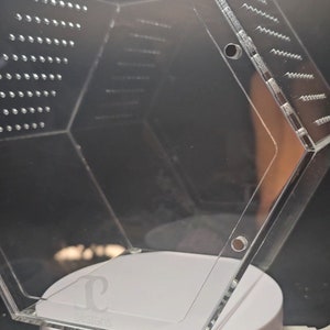 JC Designs Original Acrylic Front Open Hexagon Enclosure Designed for ...