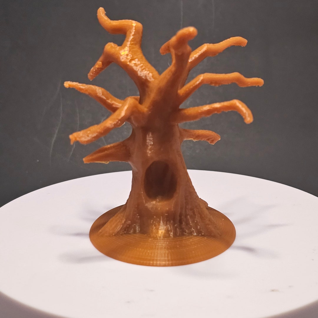 3D Printed Spooky Tree Base Spider Hide - Etsy