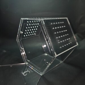 JC Designs Original Acrylic Front Open Hexagon Enclosure Designed for ...