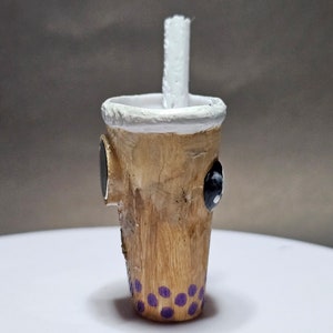 3D Printed Boba Tea Hide Inspired Jumping Spider Platform Hide - Etsy