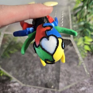 3D Printed Autism Awareness Jumping Spider Fidget Toy - Etsy