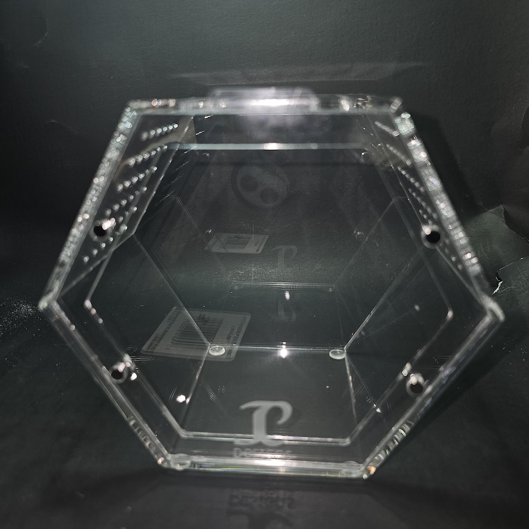 JC Designs Original Acrylic Front Open Hexagon Enclosure Designed for ...