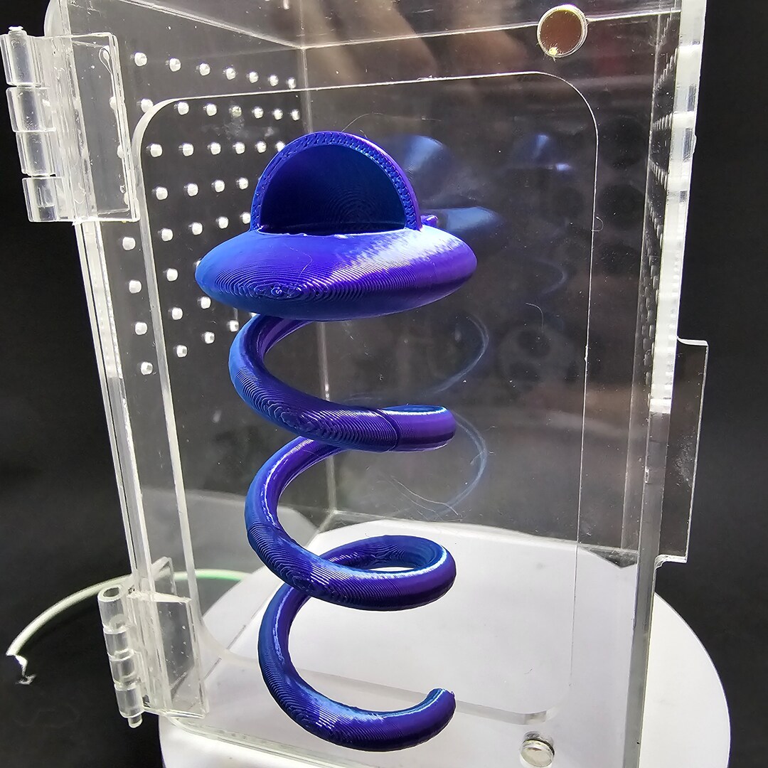 3D Printed UFO Spaceship Hide/decor Jumping Spider, Small Enclosure - Etsy