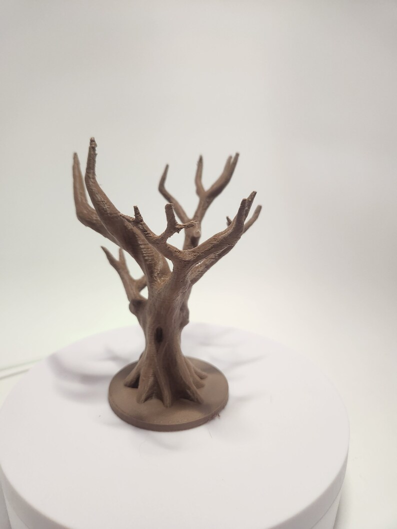 3D Printed Spooky Tree Base Spider Hide - Etsy