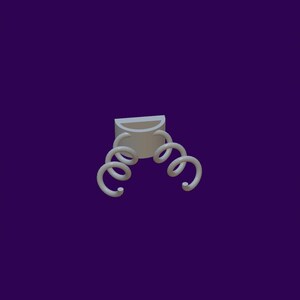 DIGITAL File Only- Jumping Spider Sling Spiral Hide STL- PRIVATE Use ...