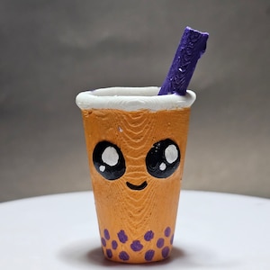 3D Printed Boba Tea Hide Inspired Jumping Spider Platform Hide - Etsy