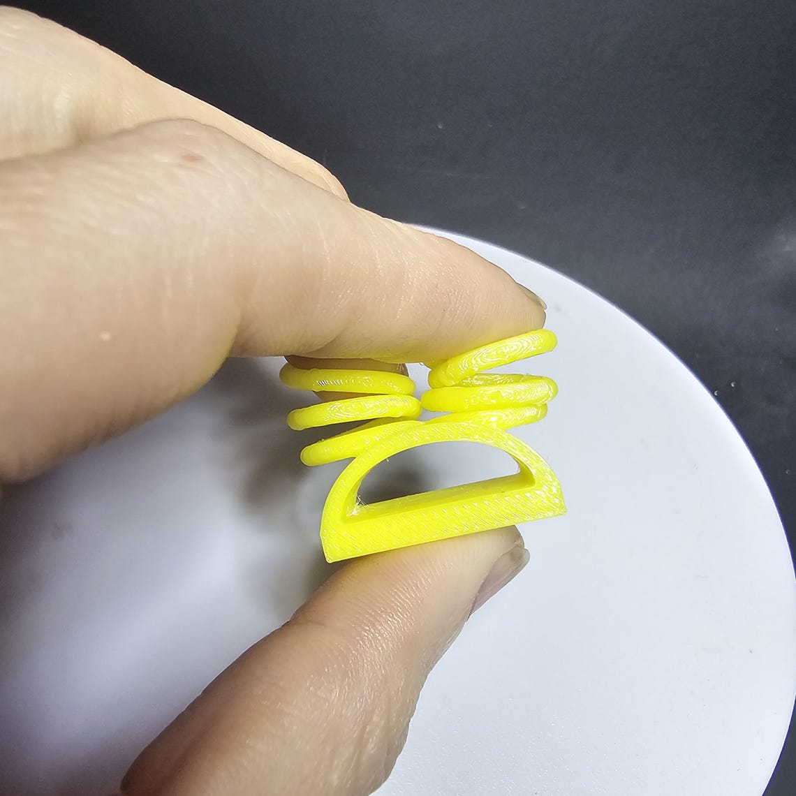 3D Printed Magnetic Simple Hide With Spiral Bridge Flexible Stretchy ...