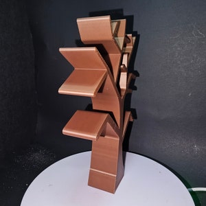 3D Printed Tree Bookshelf Jumping Spider Hide/decor - Etsy