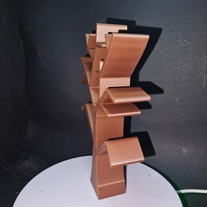 3D Printed Tree Bookshelf Jumping Spider Hide/decor - Etsy