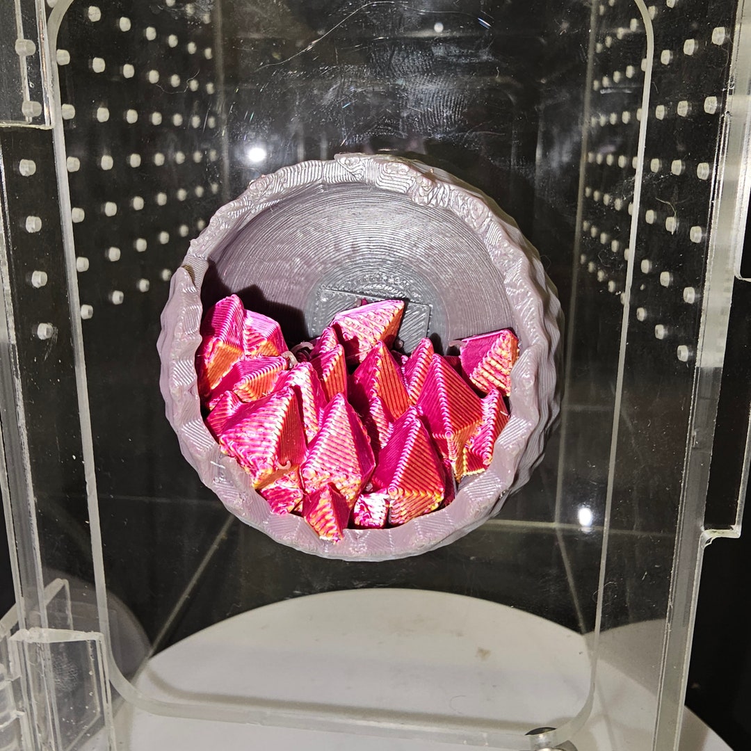 3D Printed Magnetic Geode Jumping Spider Hide- Multi-color Print- No ...