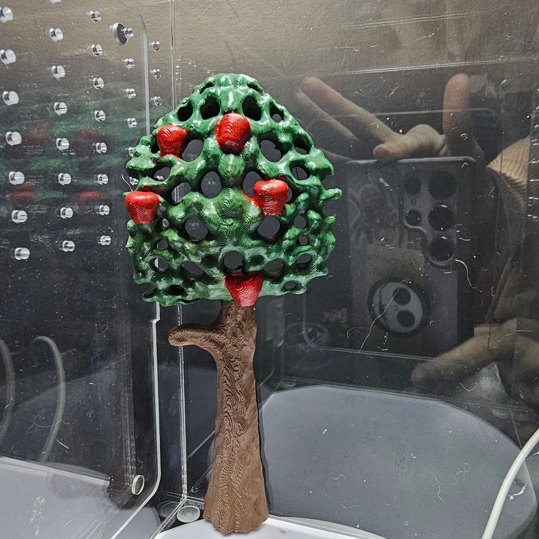 3D Printed Corner Tree Base Spider Hide - Etsy