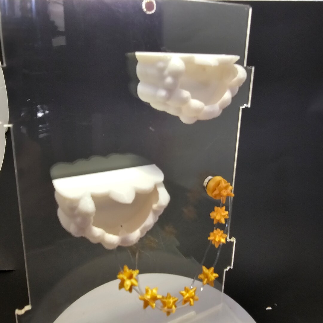 3D Printed Flat Top Cloud Platform Spider Hide- With or Without Bridge ...
